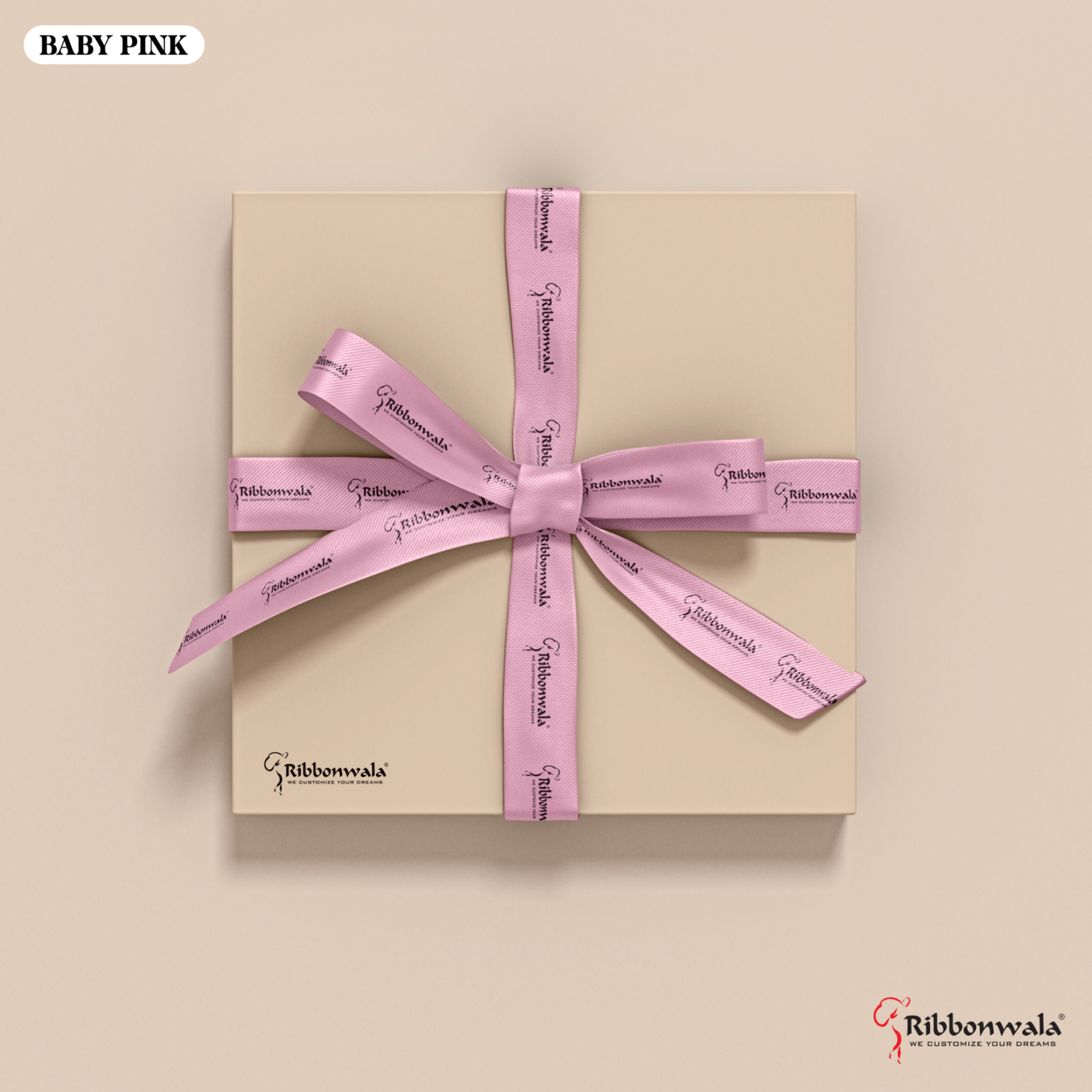 Customized Double Side Satin Normal Ribbons | Personalized with Custom ...